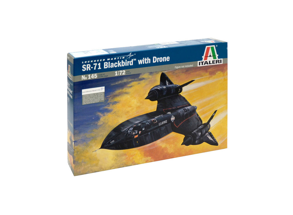 Italeri 1/72nd scale SR-71 Blackbird with Drone – Mann's Model Moments
