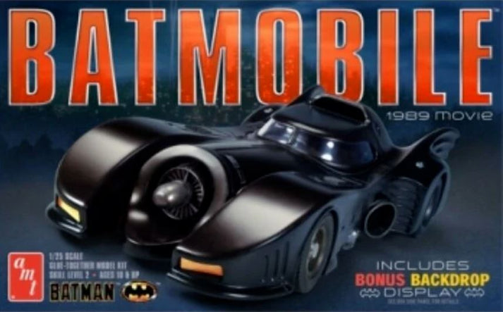 AMT 1/25th scale 1989 Batmobile – Mann's Model Moments