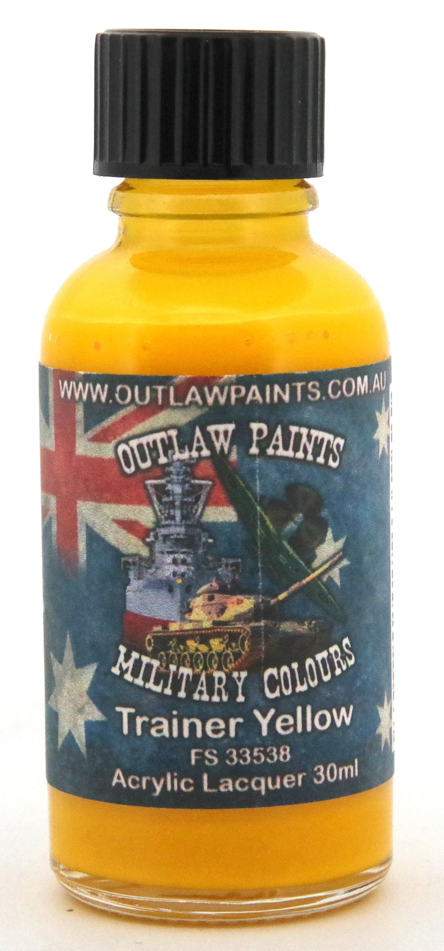 Outlaw Lacquer OP135 - Australian Trainer Yellow – Mann's Model Moments