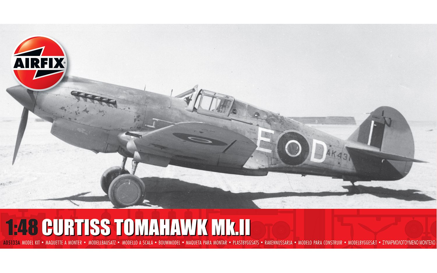 Airfix 2024 Release 1/48th scale Curtiss Tomahawk Mk.II - PreOrder ...